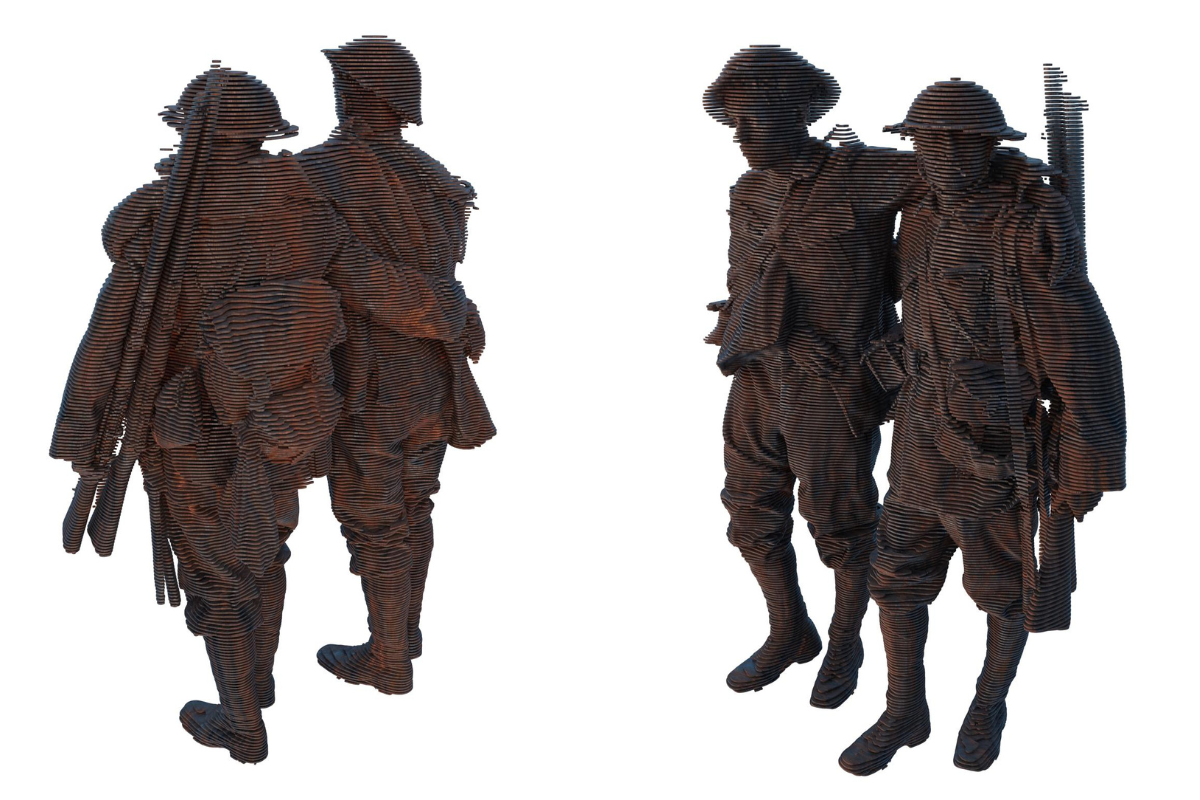 The story of how Accrington's new Pals sculpture was created | The Lead